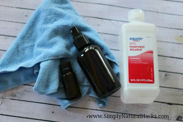 Sanitizing Electronics Screen Cleaner Recipe - Simply Natural Hacks™